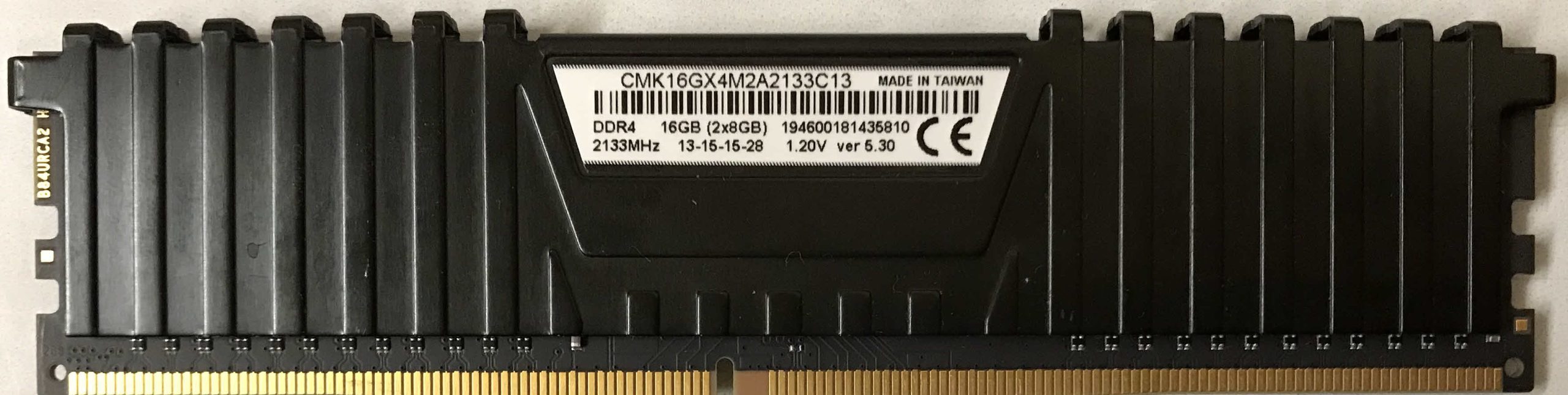 8GB 2Rx8 PC4-2133 Corsair Vengeance – Arbeitsspeicher RAM